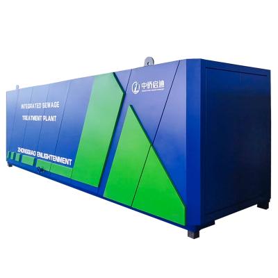 China Sludge Dewatering Intelligent Integrated Wastewater Treatment Plant  Septic Tank for sale