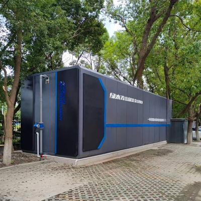 China Industrial Parks Large Emergency Box Integrated Sewage Treatment Equipment 500–2000 Tons/Day for sale