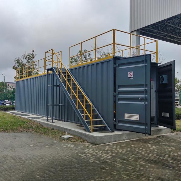 Quality Hospital Containerized Sewage Treatment Plant 50m³/D Water Treatment for sale