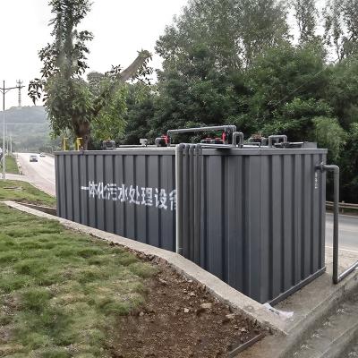 China Mbr/Mbbr Containerized Sewage Treatment Plant For Residential Areas for sale