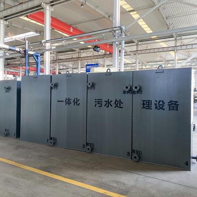 China Continuous Automatic Integrated Waste Water Treatment Equipment Containerized Water Treatment Plant for sale