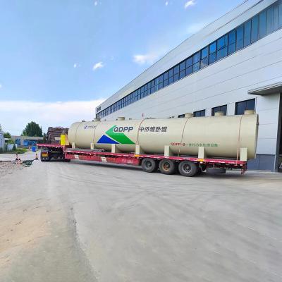 China Versatile PP Integrated Sewage Treatment Equipment with 100m3/D Capacity and 2.4t for sale