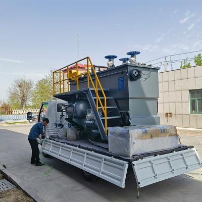 China DAF Dissolved Air Flotation Machine For Wastewater Treatment Industrial Sewage Treatment Plant Solution for sale