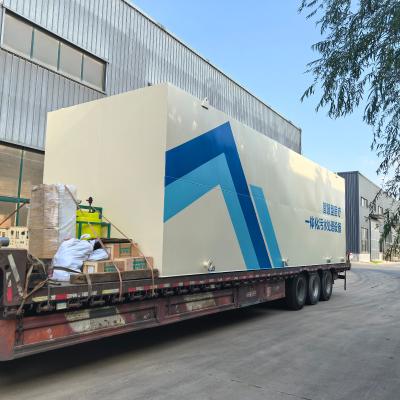 China Integrated Wastewater Treatment Equipment with PLC Control, Compact Design for Space-saving for sale