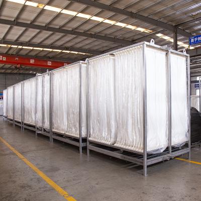 China Chemical Resistant PVDF MBR Membrane with 0.1 μm Filtration for pH 2-12 Industrial Wastewater for sale