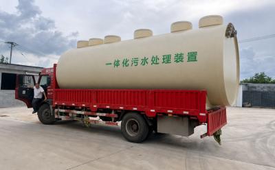 China Customizable PP Integrated Sewage Treatment Equipment with High Corrosion Resistance for Above Ground or Underground Installation for sale