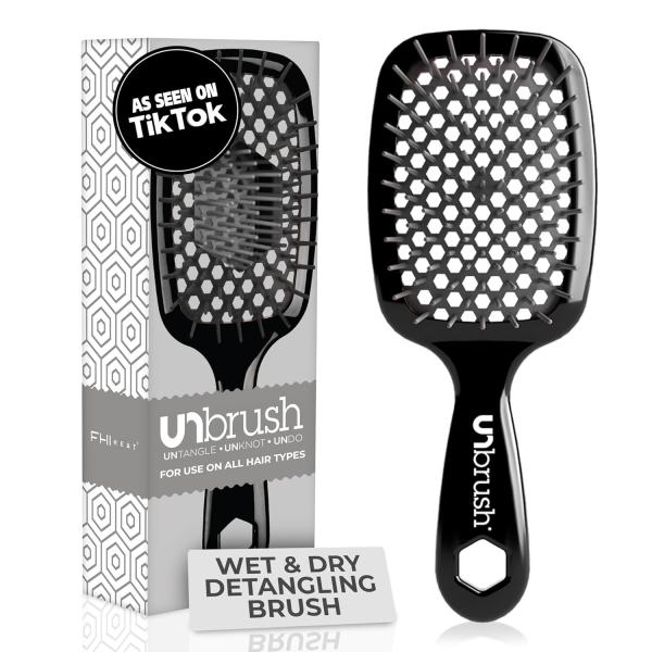 Quality Vented FHI Heat UNbrush Detangling Hair Brush DuoFlex Cherry Blossom Pink OEM for sale