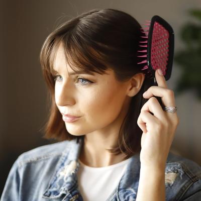 Cina Pulizia leggera UNbrush Detangling Calore FHI Pulizia capelli senza dolore DuoFlex Anti Static Bristles in vendita