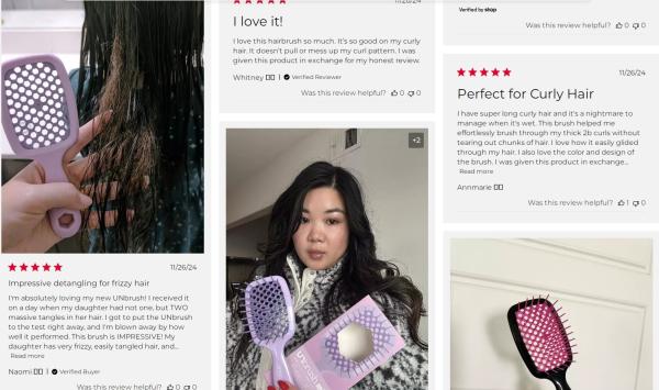Quality Lightweight UNbrush Detangling Heat FHI Hair Brush Pain Free DuoFlex Anti Static for sale