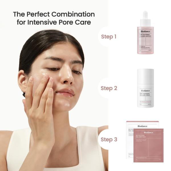 Quality Bio Collagen Real Deep Hydrating Overnight Facial Treatment Mask Sheet Pore for sale