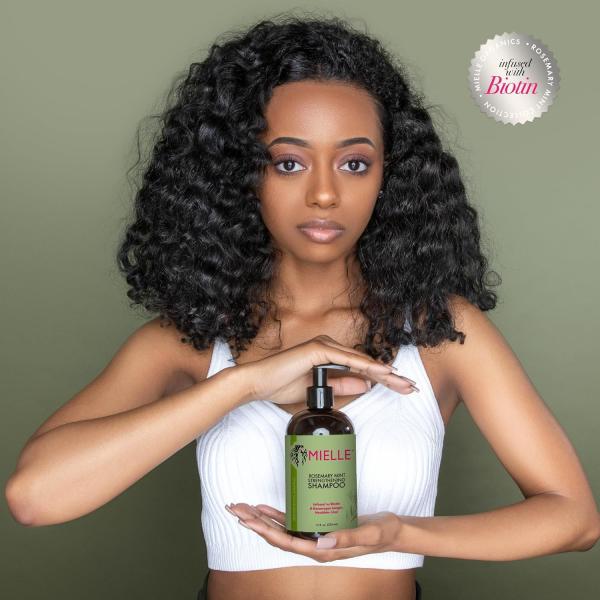 Quality Biotin Enriched Rosemary Mint Hair Regrowth Shampoos Deep Cleansing for Fragile for sale