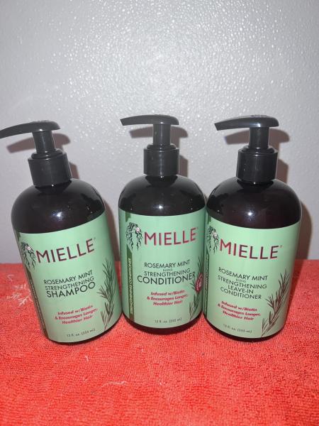 Quality Hair Strengthening Rosemary Mint Conditioner Biotin Shampoo 12oz for sale