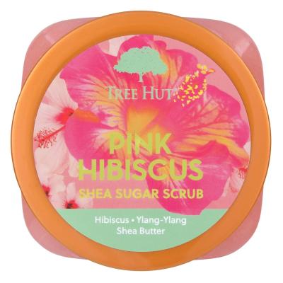 China Tree Hut Pink Hibiscus Shea Sugar Scrub Exfoliating Body Scrub Butter 18oz In Bulk for sale