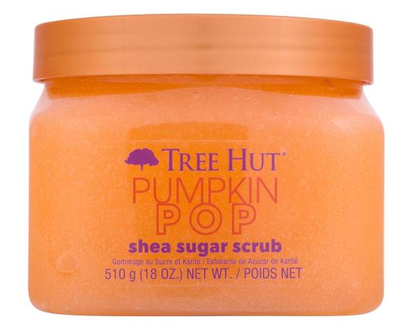 Quality Fragrance Free Pumpkin Pop Shea Sugar Exfoliating Sugar Body Scrub Hydrating for sale
