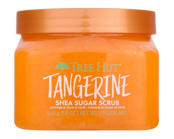 Quality Paraben Free Tree Hut Tangerine Shower Body Scrub Exfoliating For Skin Whitening for sale