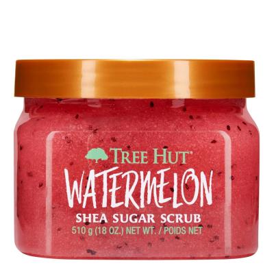 Cina Pelle secca anguria zucchero di karitè scrub esfoliante naturale per il corpo 510g in vendita