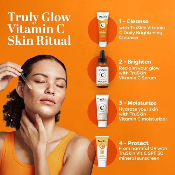 Quality Facial Vitamin C Serum Anti Aging Brightening Pore Cleaner 1Oz OEM for sale