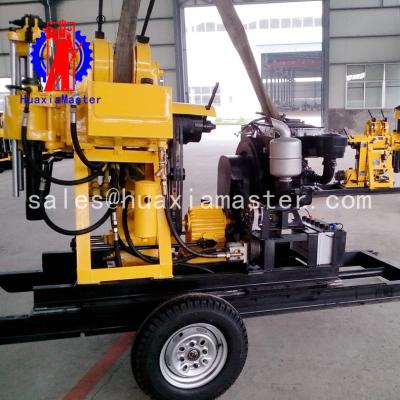 China CHINA 200m  Wheeled Type Hydraulic Rotary Drilling Rig Machine for sale
