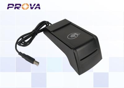 China Het contact & Chip Card Reader With Zonder contact USB VERBORGEN (PCSC) Interface Te koop