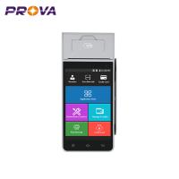 China 4G Smart Android Handheld Pos Terminal With High Speed Thermal Printer for sale