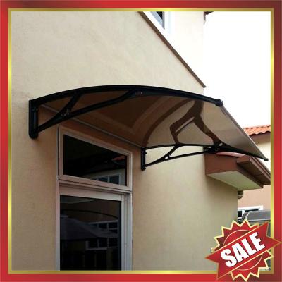 China excellent waterproofing anti-uv sunshade sun rain cover sunvisor shelter awning canopy canopies with cast aluminum frame for sale