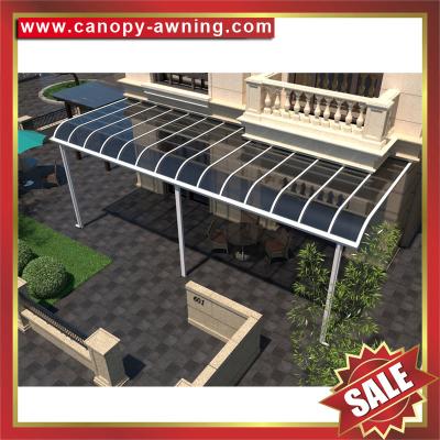 hot selling house backyard patio terrace balcony aluminum polycarbonate awning canopy canopies shelter