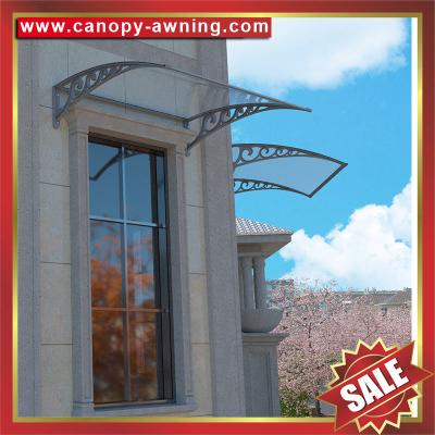 China house window door DIY polycarbonate canopy awning sunshade rain shelter sheild for sale for sale