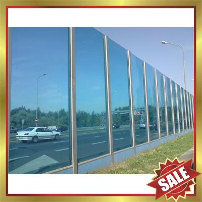 China pc sheet,solid polycarbonate board,solid polycarbonate panel for high way and free way sound barrier,Impact Resistance! for sale