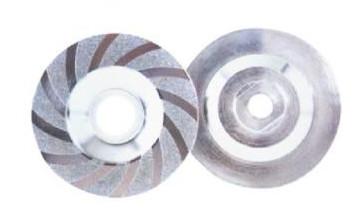China Sharp Electroplated Diamond Coated Grinding Discs With Cutting Blades for sale