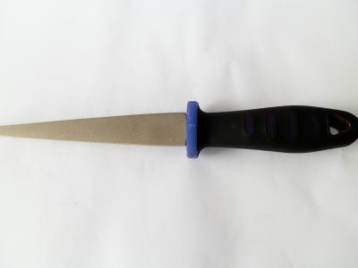 China 260mm Diamond Hone Knife Sharpener Diamond Sharpener For Metal / Woodworking Tool for sale