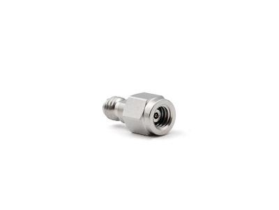 China 1.0mm male to 1.0 female RF Coaxial stainless steel Adaptor for sale