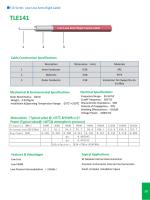 China TLE Series Low Loss Semi-Rigid Cable for sale