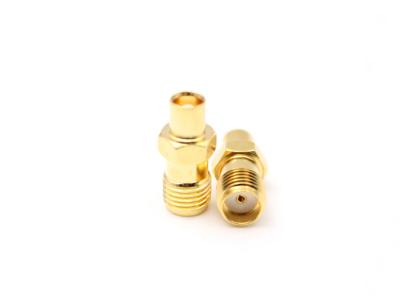 China RF Adapter SMA Female to MCX Female for sale
