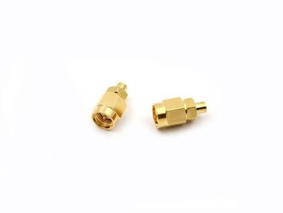 China RF Adapter SMA Male to MMCX Female for sale