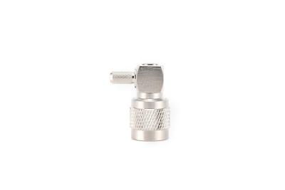 China TNC male right angle Connector for RG 58 cable for sale