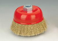 China Crimped wire cup brushes for sale