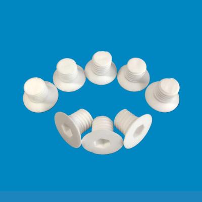 China 95% Alumina Ceramics Customized products 1600℃ Maximum Use Temperature High Hardness Resistance for sale