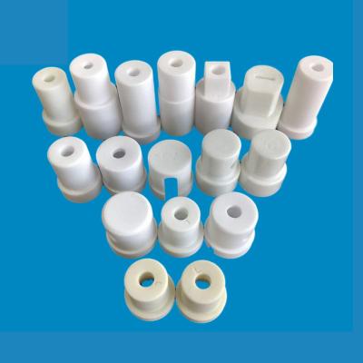China Extruded 97% Alumina Based Ceramics Tubing For Electronic Manufacturing OEM for sale