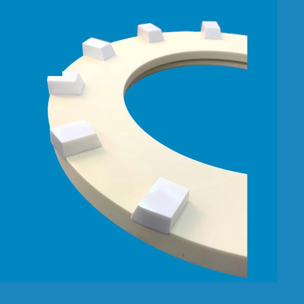 Quality High Hardness Sintered Alumina Ceramics Al203 Parts Conductive Raw Materials for sale