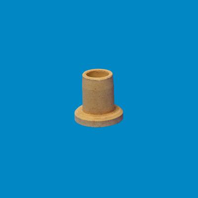 China Refractory Mullite Cordierite Ceramic Ring Yellow White High hardness for sale