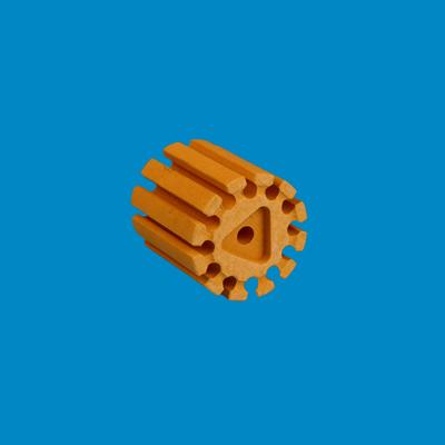 China Catalyst MgO Al2O3 SiO2 Cordierite Ceramic High Alumina Refractories for sale