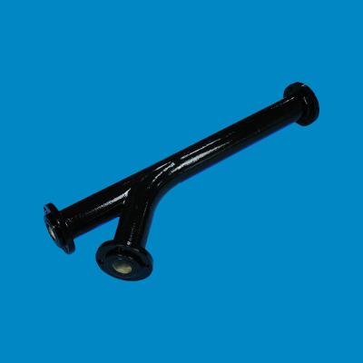 China Anti Wear Coated Ceramic Lined Tube Aluminum Powder Conveying Pipeline for sale