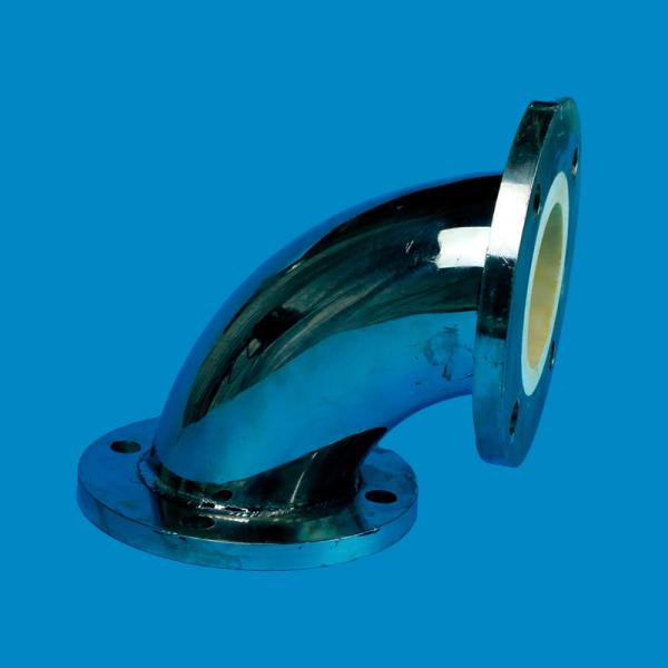 Quality Transport Alumina Ceramic Lined Pipe Elbows Polymer Composite Pipeline for sale