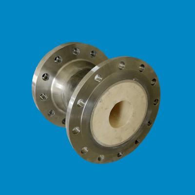 China Flex Resilient Steel Alumina Ceramic Lined Pipe Corrosion Resistance OEM for sale