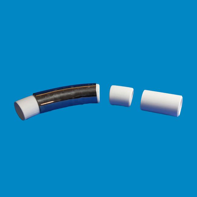 Pipeline in active industrial material transportation application