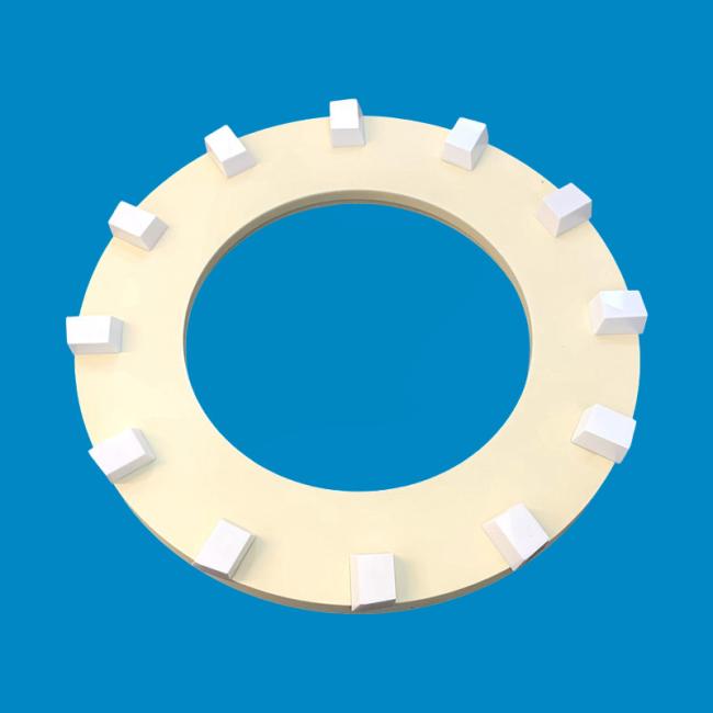 Precision engineered ceramic crusher components