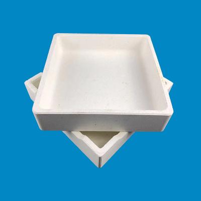 China Bowl Shape Ceramic Al2o3 Tga Alumina Crucible Corrosion Resistance Custom for sale