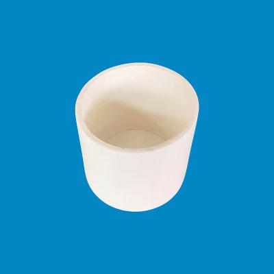 China Corundum Mullite Composite High Temperature Ceramic Crucible For Melting Gold for sale