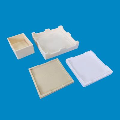 China OEM Mullite Ceramic Al2o3 Alumina Crucible For Kiln Refractory for sale
