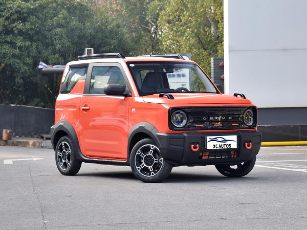 Quality Geely Panda Mini EV Car 4 Seats with Double Wish Bone Rear Suspension 200Km for sale